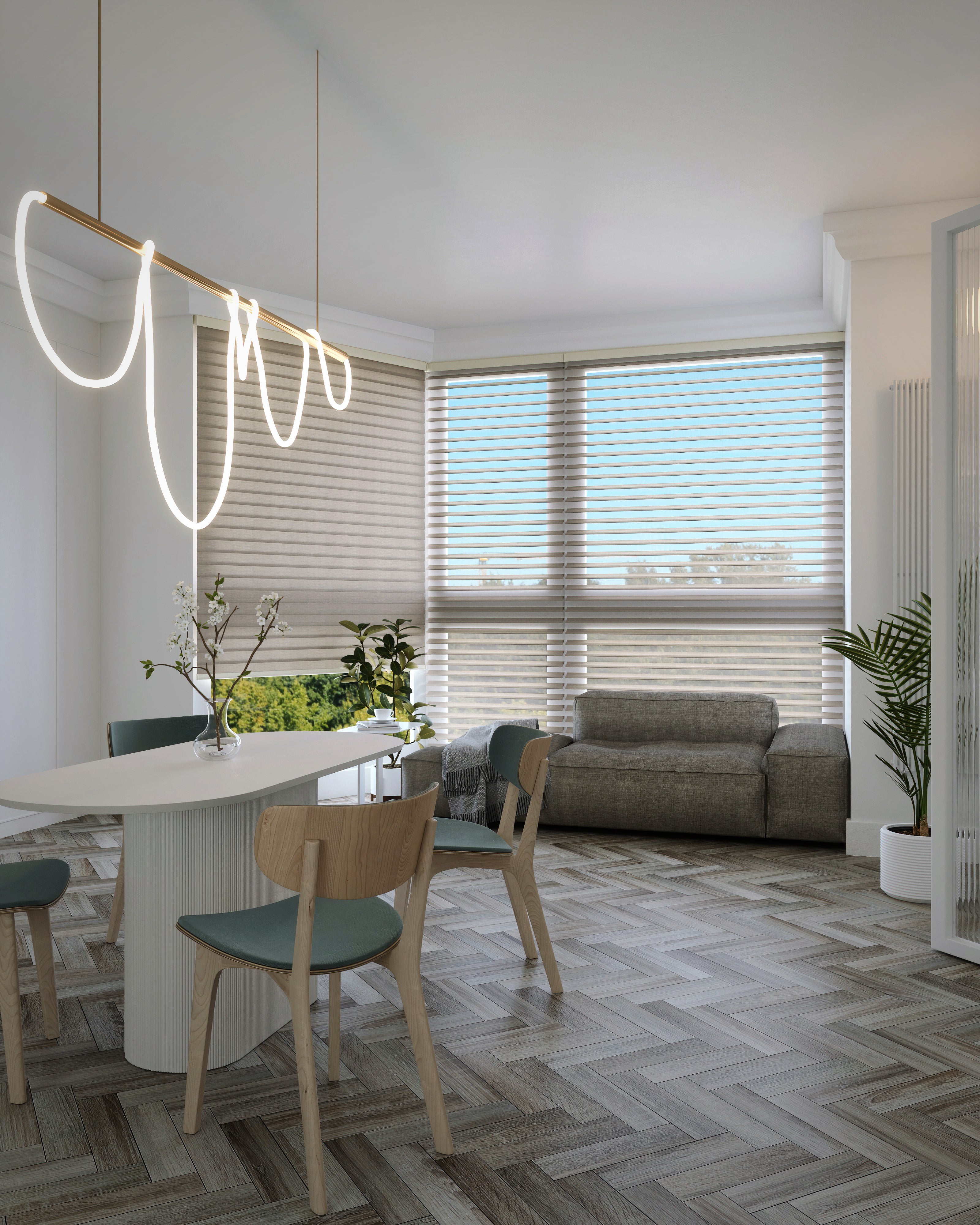 Corner Windows – My Home Blinds